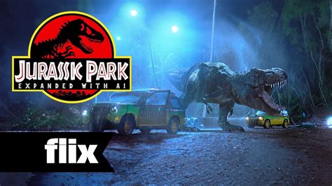 Jurassic Park Enhanced With Ai Youtube