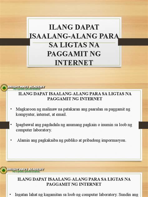 Q1 Epp Intermediate Lesson 5 Ilang Dapat Isaalang Alang Para Sa