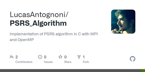 GitHub LucasAntognoni PSRS Algorithm Implementation Of PSRS