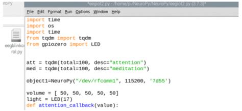 Brain Controlled IoT EEG
