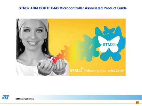 Ppt Stm Arm Cortex M Microcontroller Associated Product Guide Powerpoint Presentation Id