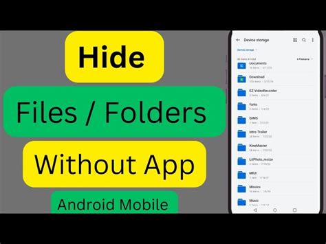 How To Hide Files Folders On Android Without Any App 8 Secure Folder