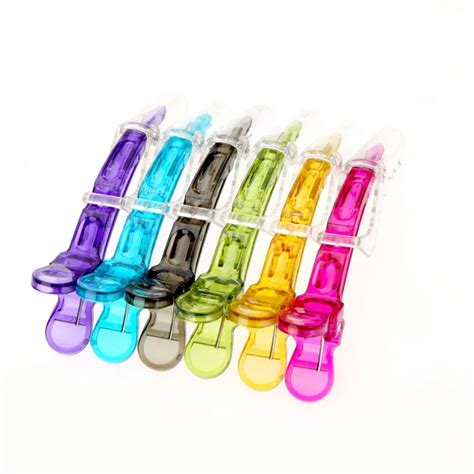 6 Pcs 투명 섹션 클립 클램프 미용 살롱 헤어 그립 악어 Diy 액세서리 헤어핀 플라스틱braiders Aliexpress