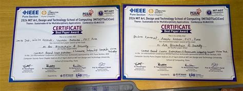 Nikita Karande On Linkedin Ieee Pict Research Team