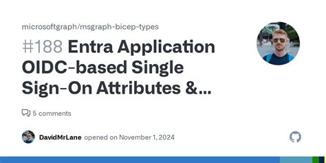 entra application oidc based single sign on attributes and claims · issue