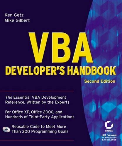 Vba Developers Handbook 2nd Edition Ken Getz Mike Gilbert