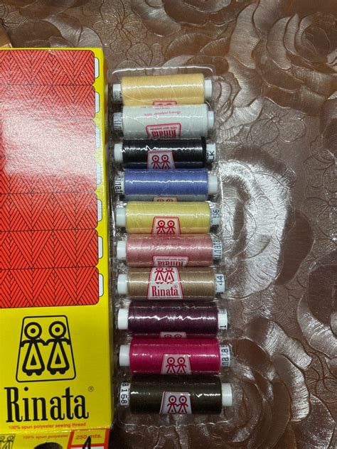 Set Of 10 Rinata Thread Hobbies And Toys Stationery And Craft Craft Supplies And Tools On Carousell