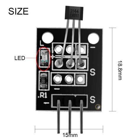 Hall Effect Sensor A3144