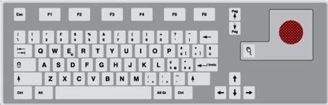 Panel Mount Keyboard KT PI K Tronic S R L With Mechanical Keys Key With
