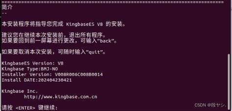 基于linux系统命令行安装kingbasees数据库linux连接kingbase Csdn博客
