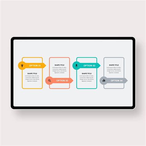 Horizontal Double Box PowerPoint Templates PowerPoint Free In 2024 Powerpoint Templates