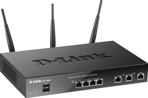 D Link Dsr 1000ac Wi Fi Router 2 4 Ghz 5 Ghz 1 75 Gbit S
