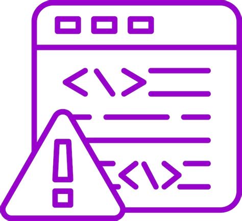 Premium Vector Vector Design Code Error Icon Style