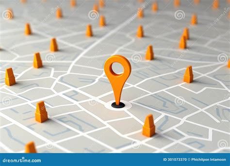Pin Location Icon For Navigation Or Map Generative Ai Stock Illustration Illustration Of