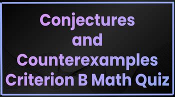 MYP Criterion B Factors Properties Of Operations Quiz By MsVisualizer