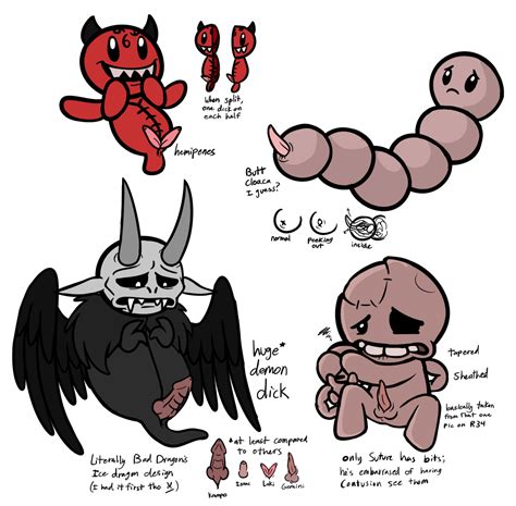 Post 2125035 Gemini Krampus Krixata Loki Lokii Pin Thebindingofisaac