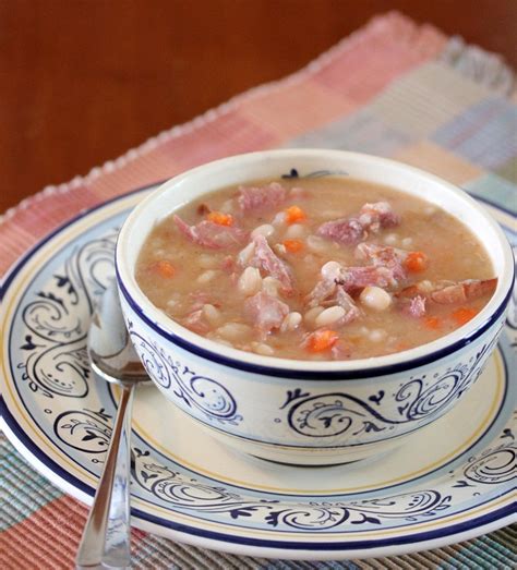 Homemade Ham And Navy Bean Soup Lisas Dinnertime Dish