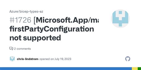 Microsoftappmanagedenvironments Firstpartyconfiguration Not