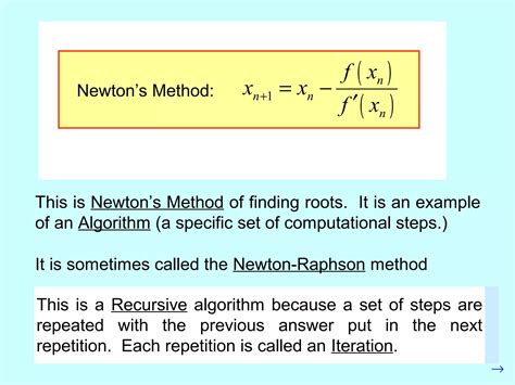 Newton Raphson Method Ppt