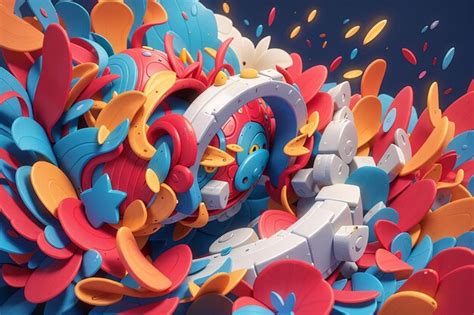 Add Color Concept Illustration Premium Ai Generated Image