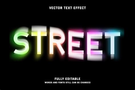 Blur Text Effect Graphic By Sayedhasansaif04 · Creative Fabrica