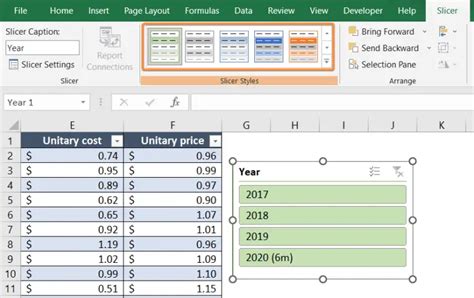 An Overview Of Slicer In Excel Excelgraduate