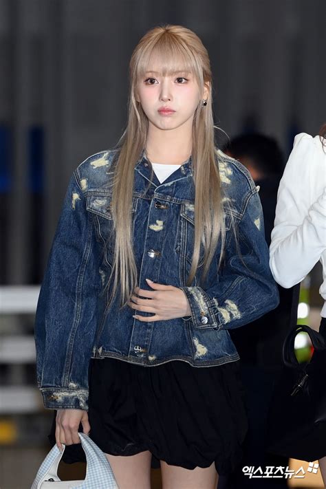 엔믹스 지우 금발 미녀[엑s Hd포토]