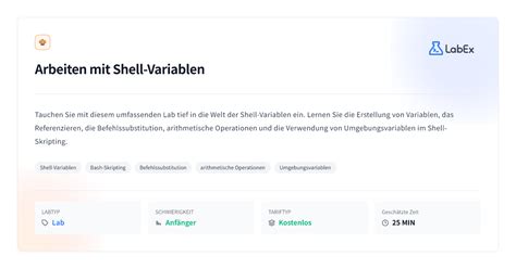 Beherrschen Von Shell Variablen Von Den Grundlagen Bis Zu