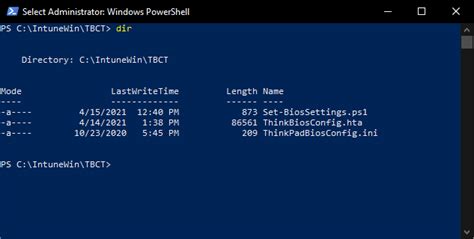 Configure Bios Settings Through Intune Using The Think Bios Config Tool Thinkdeploy Blog