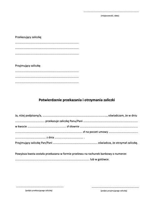 Druki Wzory Pisma Pl