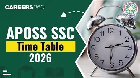 APOSS 10th Time Table 2026 Check Andhra Pradesh Open Babe SSC Exam Dates PDF