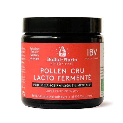 Fermented Bee Pollen 125 G Ballot Flurin Glimja