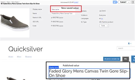 catalog content in on page edit only show published version · issue 75 · episerver netcore