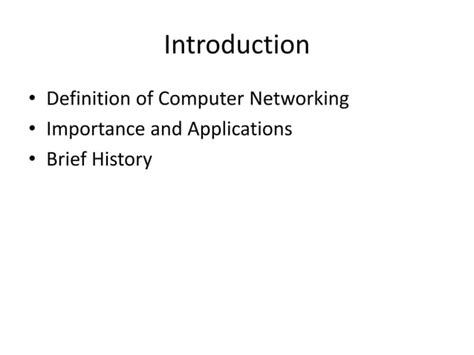 Computer Networking Presentation 5 Pptx
