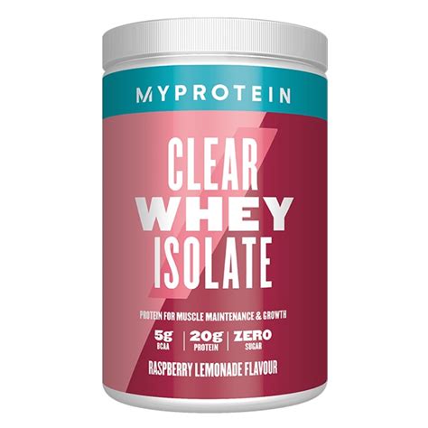 Köp Myprotein Clear Whey Isolate Raspberry Lemonade 20 Servings På