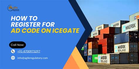 How To Register AD Code On ICEGATE For Easy Export Transactions