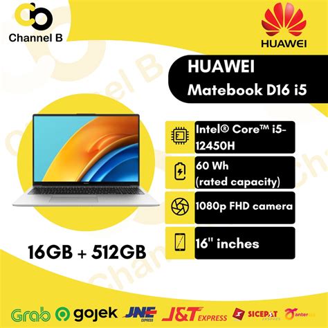 Jual Huawei Matebook D I Laptop Ram Gb Rom Gb Garansi Resmi Shopee Indonesia