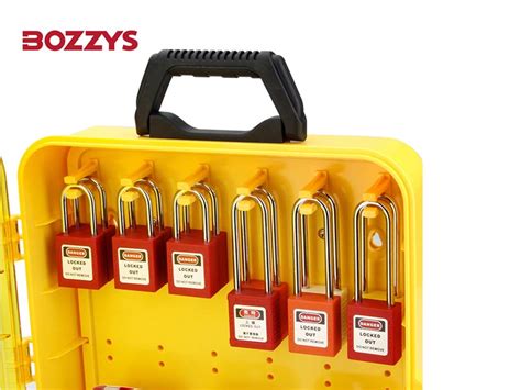Portable Combination Lockout Box Bd X23 Bozzys Wenzhou Boshi Safety