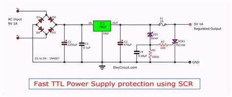 Surge Protection Circuit For Dc Power Supply