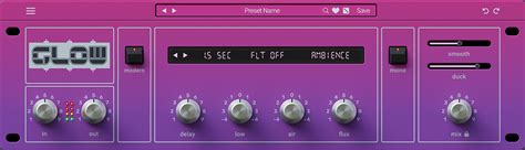 Glow RMX Reverb Plugin VST AU AAX Wave Alchemy