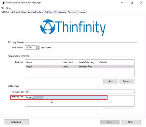 How To Configure Load Balancing In Thinfinity® Workspace V60 Cybele