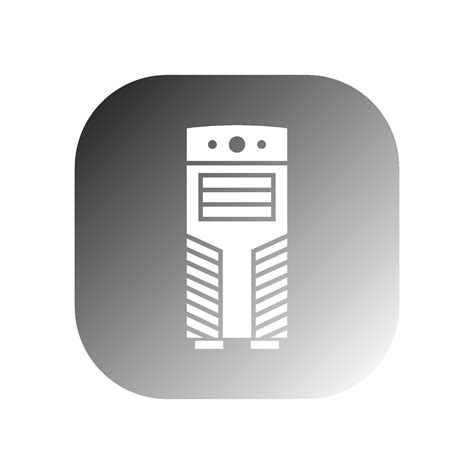 Pc Case Icon Vector 38236764 Vector Art At Vecteezy