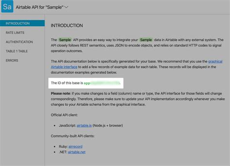 Airtable Thunkable Docs
