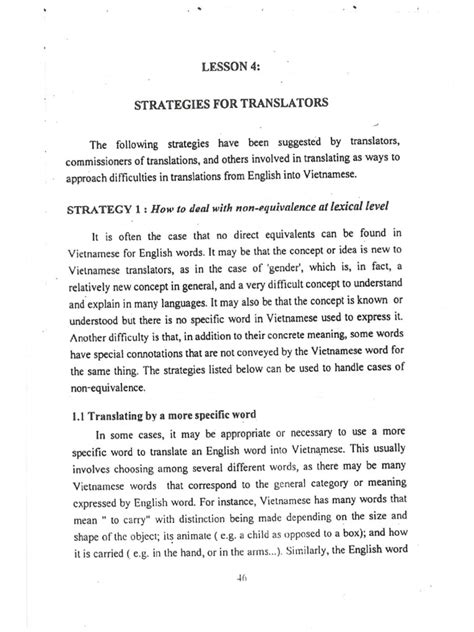 Translation Strategies Pdf