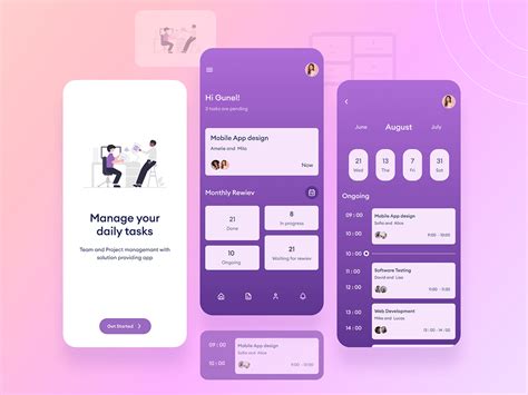 Daily Ui Task Manager App Design On Behance