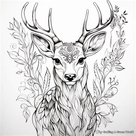 Spirit Animal Coloring Pages Printable