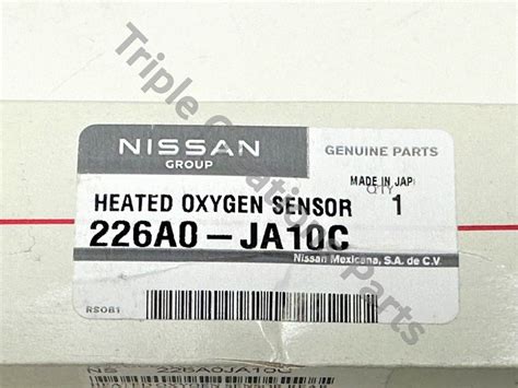 Genuine Nissan Oem 226a0 Ja10c Heated Oxygen Sensor 226a0ja10c Ebay