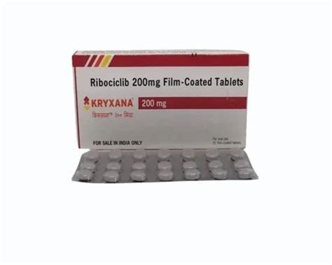 200mg Kryxana Ribociclib Succinate Tablet At Best Price In Pune