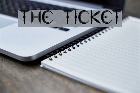 The Ticket Font
