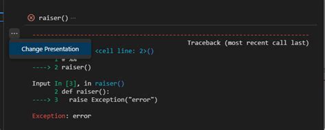 Traceback Does Not Render Correctly From Interactive Window Issue Microsoft Vscode